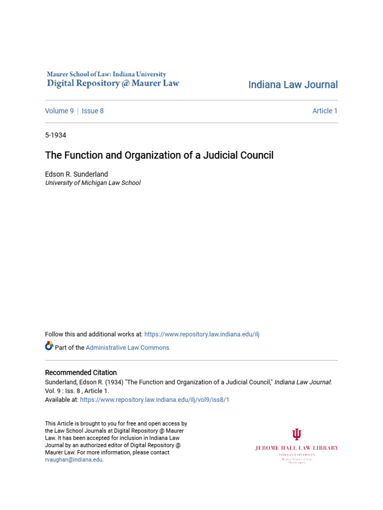 Judicial Council: Function and Organization | PDF | Arbitration | Lawsuit