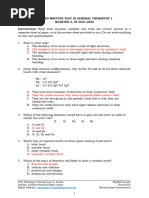 Grade 12th - Chemistry Practical | PDF | Titration | Chemistry