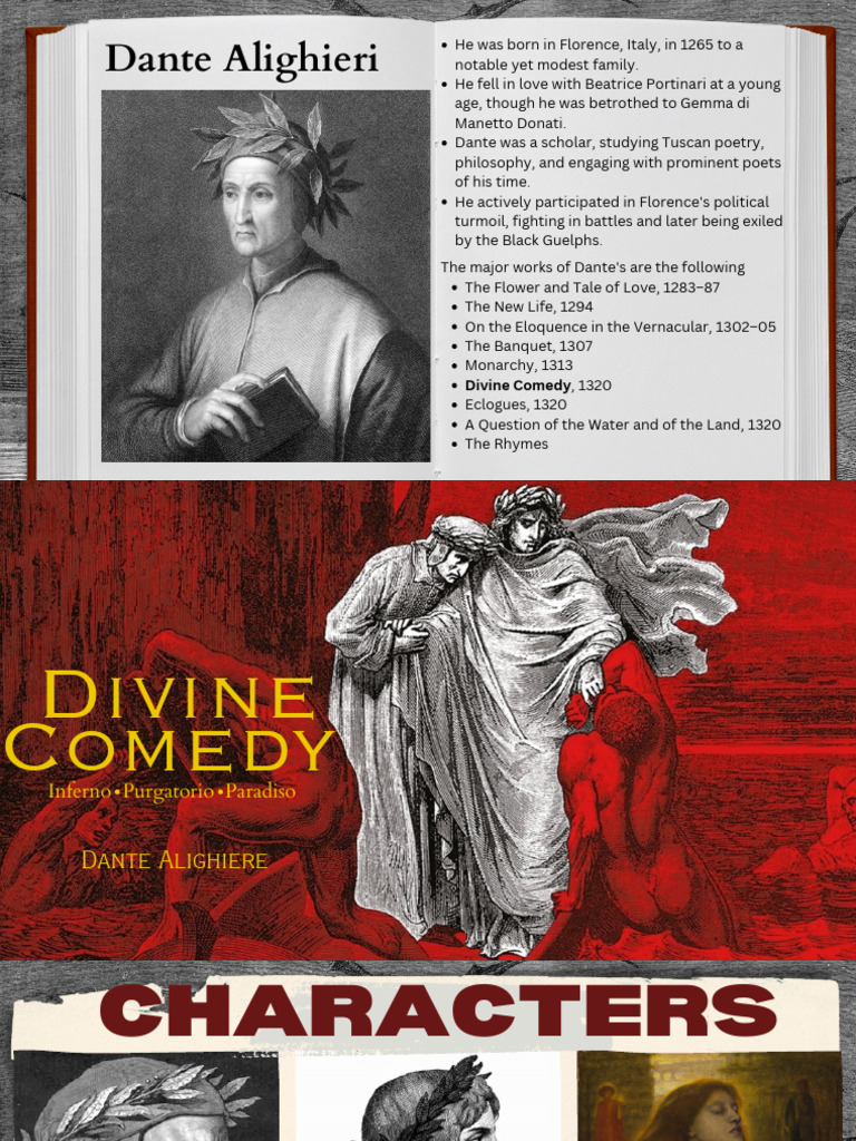 Elements of DIVINE COMEDY | PDF | Divine Comedy | Dante Alighieri