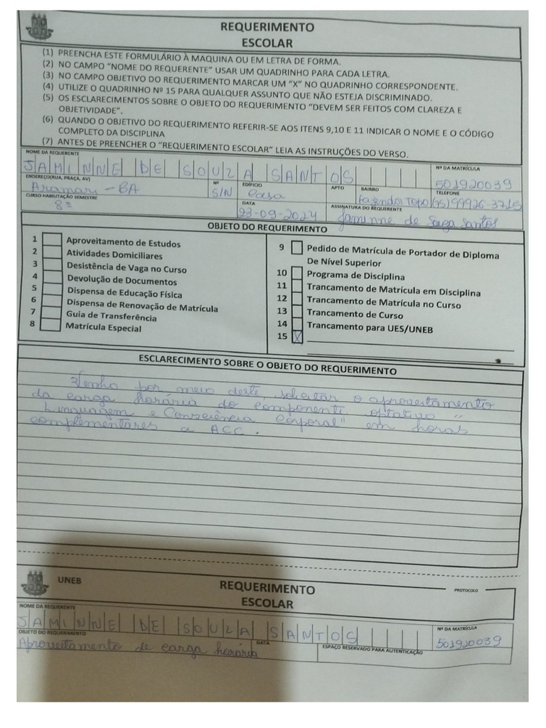 requerimento (1) | PDF