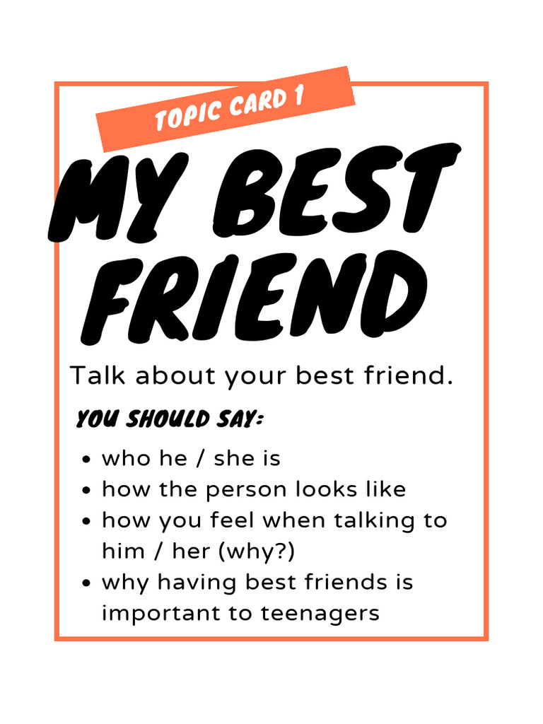 Topic Card Set A | PDF
