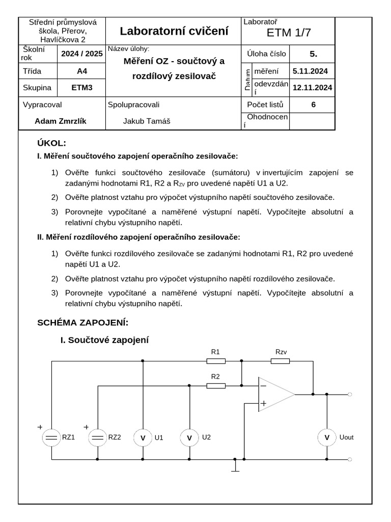 ETM_protokol 2024 Prázdný (1) | PDF