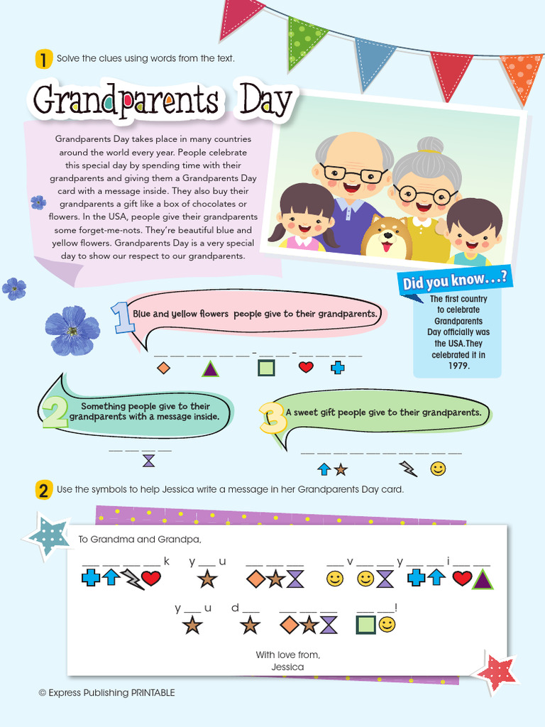 Grandparents Day Merged (1) | PDF | Grandparent