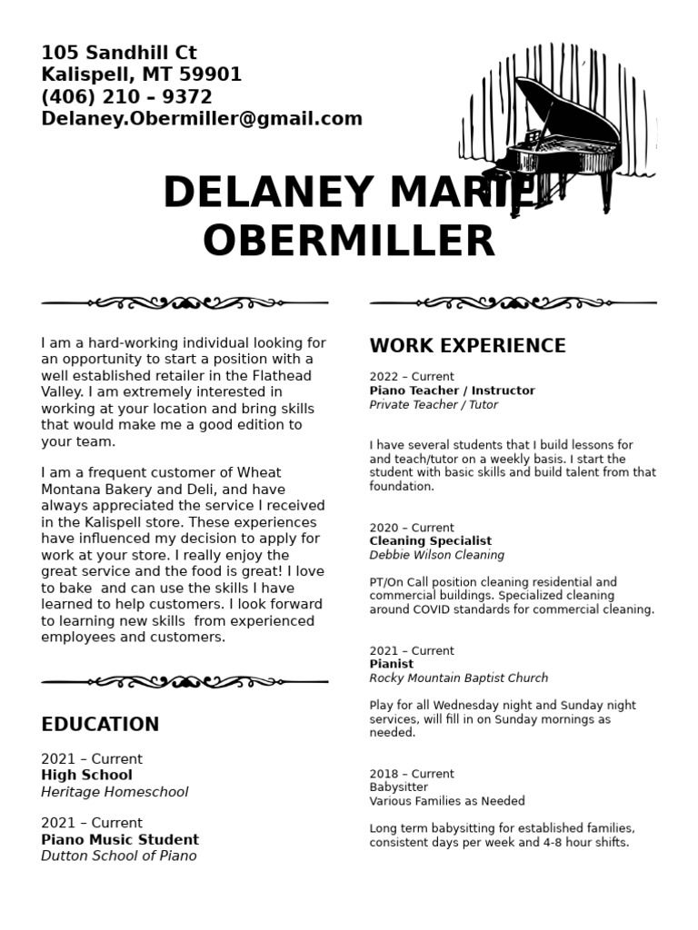 DMO Resume 2023 | PDF