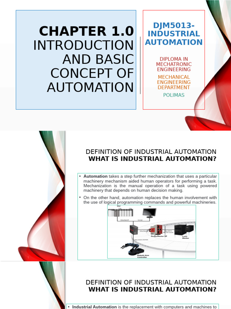 Understanding Industrial Automation Basics | PDF | Automation | Rotation