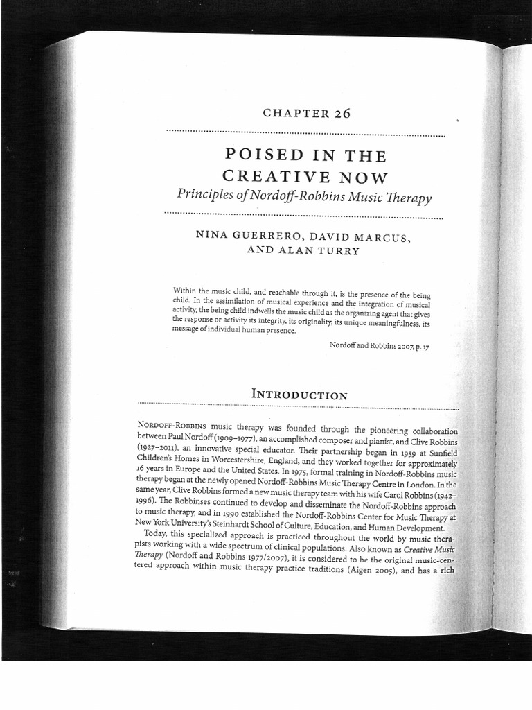 Guerrero Et Al 2016 - Poised in The Creative Now - Chapter 26 | PDF