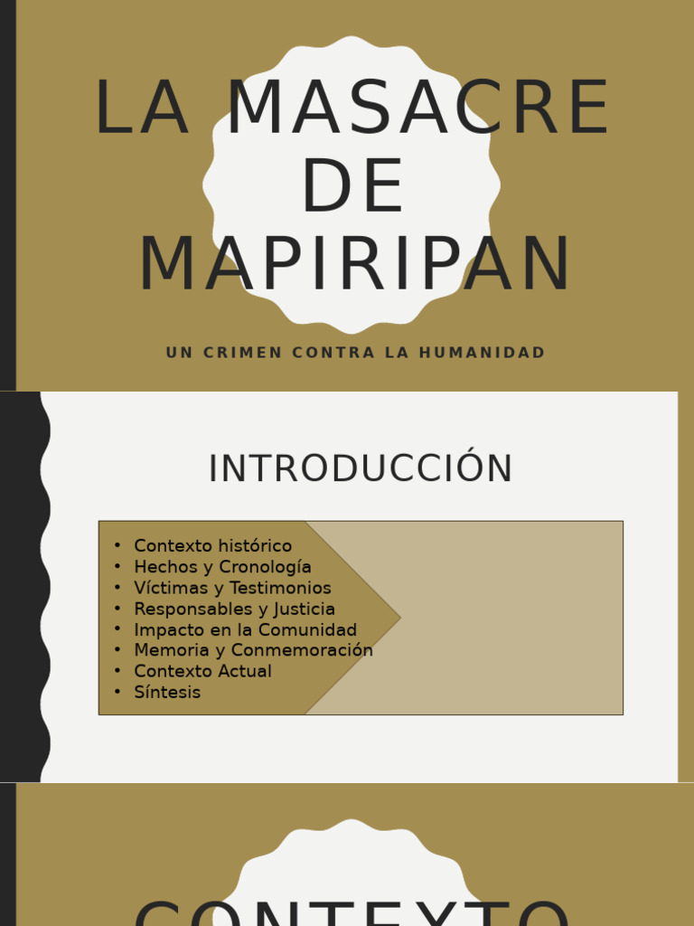 La Masacre de Mapiripan - 085009 | PDF | Colombia | Política de colombia