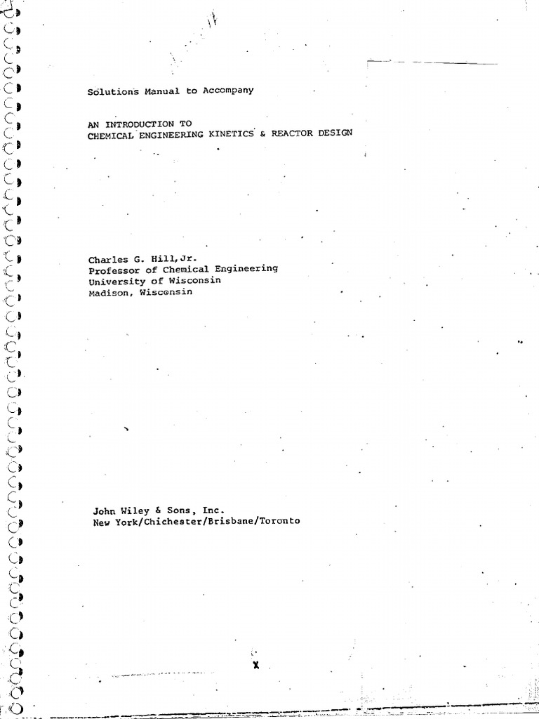 Hill Solutions 1977 | PDF