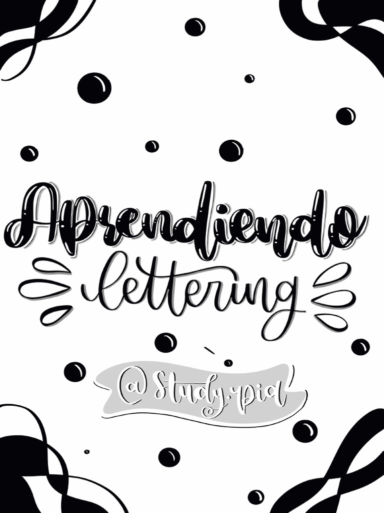 Aprendiendo Lettering - Study - Pia | PDF