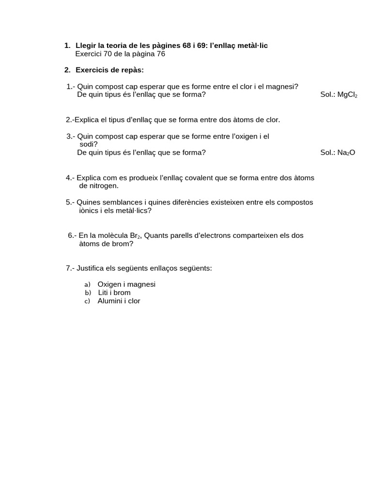Repàs Tema 2 - DANA 4 | PDF