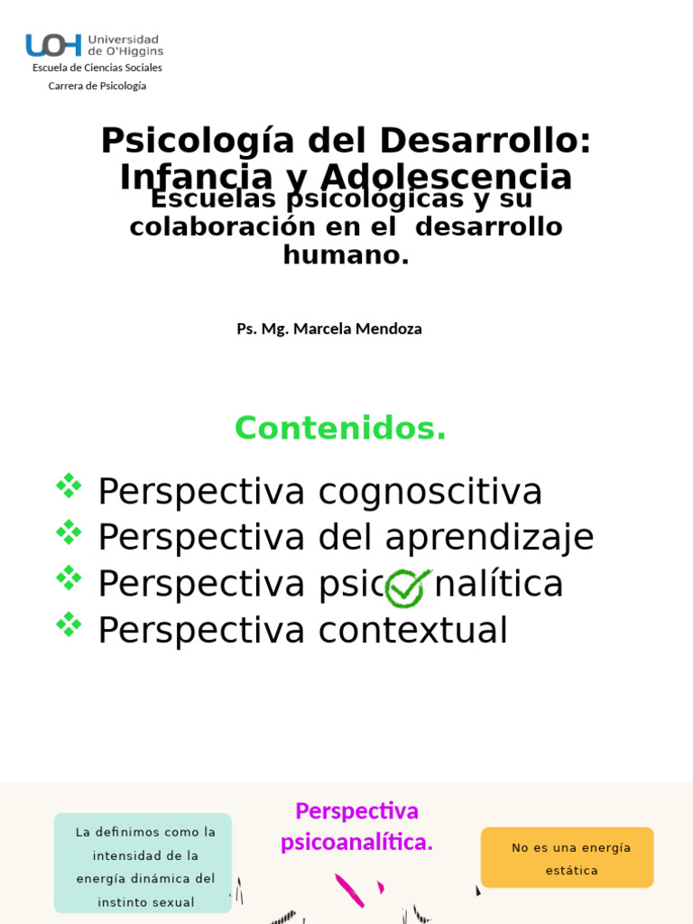2 Psicolog A Del Desarrollo Infancia y Adolescencia 2024 Etapas Psicosex | PDF | Psicoanálisis ...