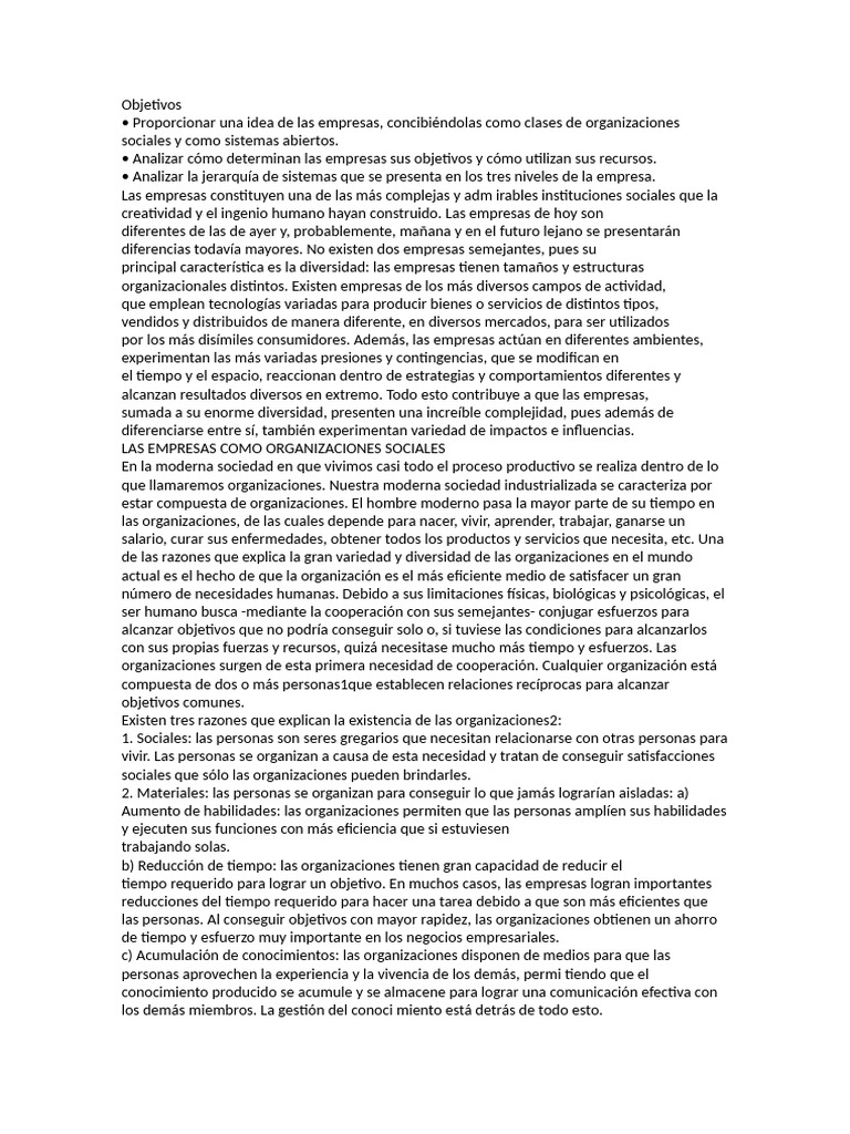 Documento | PDF | Business | Sistema