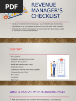 Hotel Pick-Up Report Template | PDF | Pricing | Business