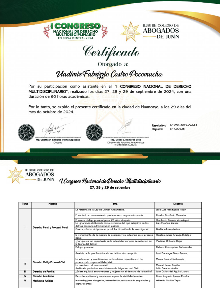 PDF Congreso 325 | PDF | Justicia | Crimen y violencia