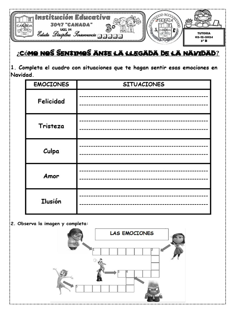 Emociones y Solidaridad en Navidad | PDF | Felicidad | Amor
