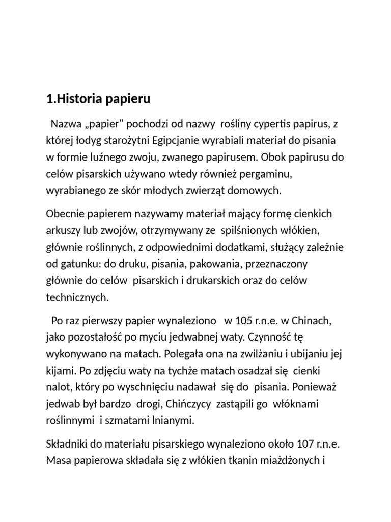 Papier Opis2 | PDF