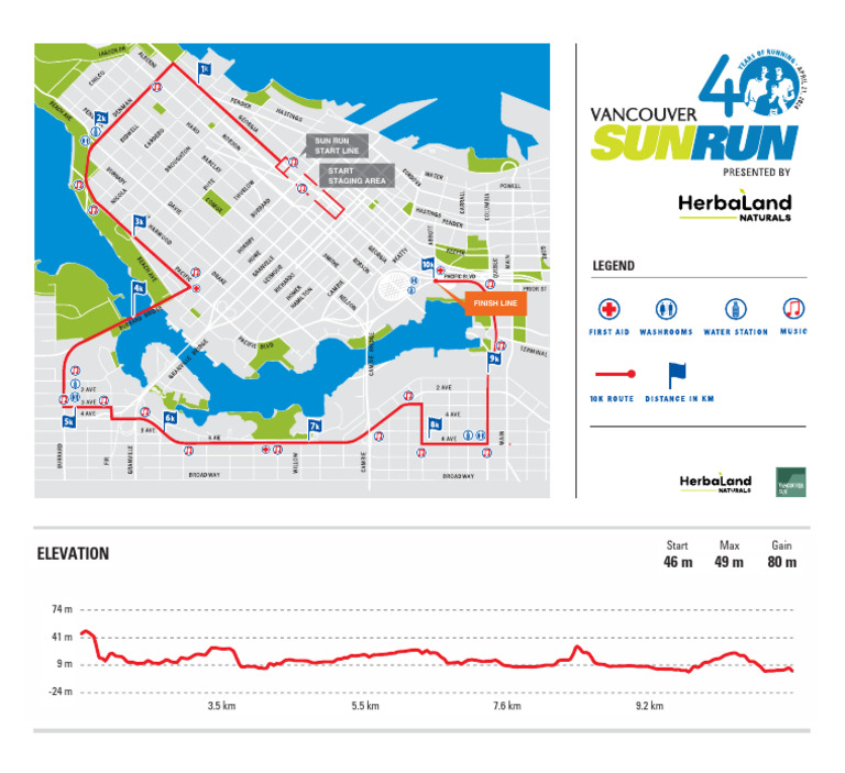 2024 Map 10K Course | PDF