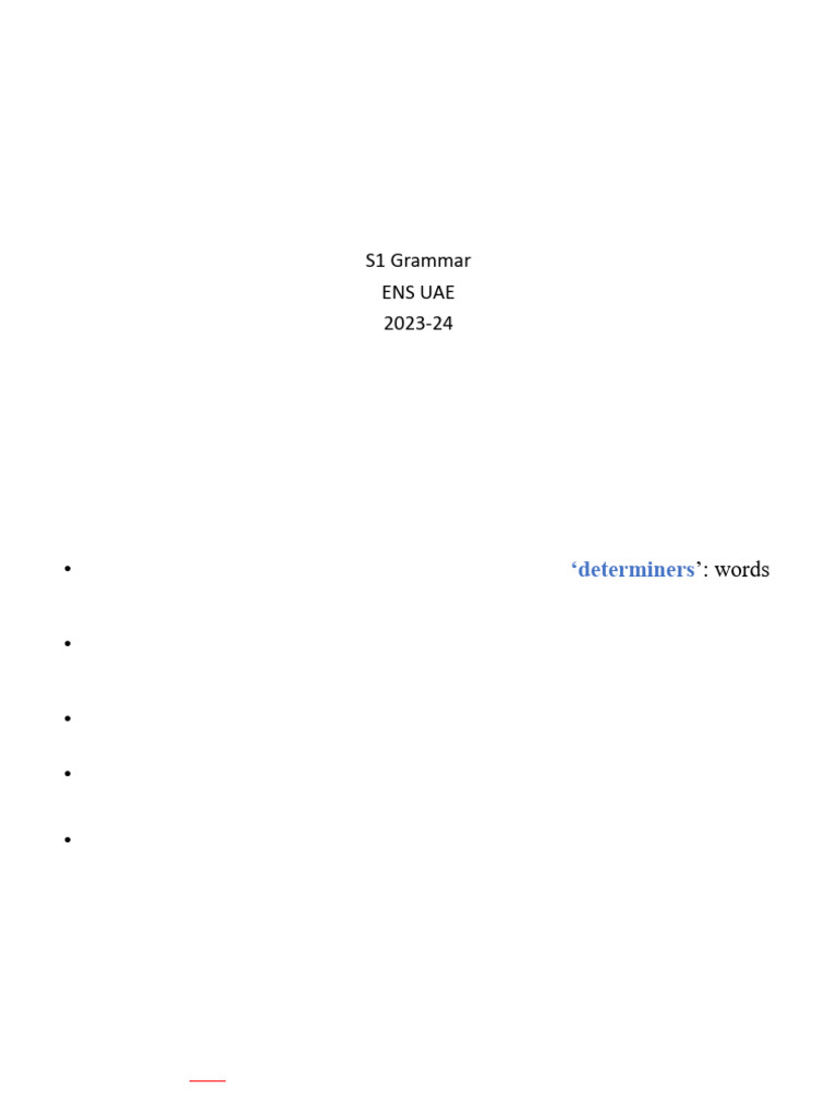 7 Quantifiers Slides | PDF | Grammatical Number | Noun