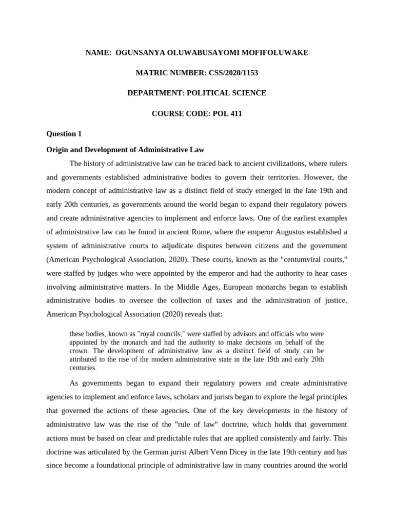 ADMIN LAW 2 | PDF | Administrative Law | Case Law