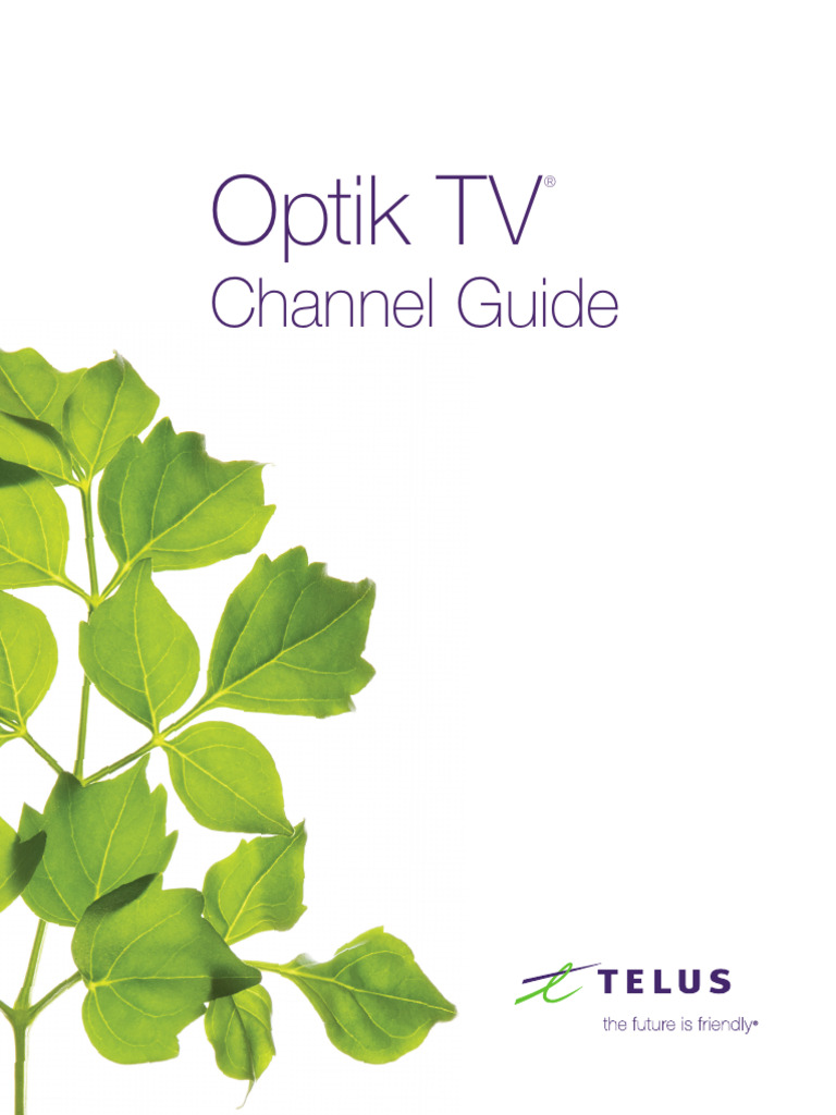 Optik TV Channel Listing Guide by Region | PDF | Alberta | Television