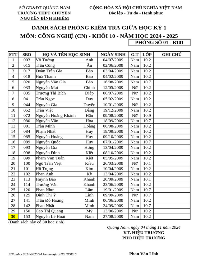 CÃ NG NGHá 10 (KT GIá ®A KY 1 KHá I 10 (2024-2025) | PDF