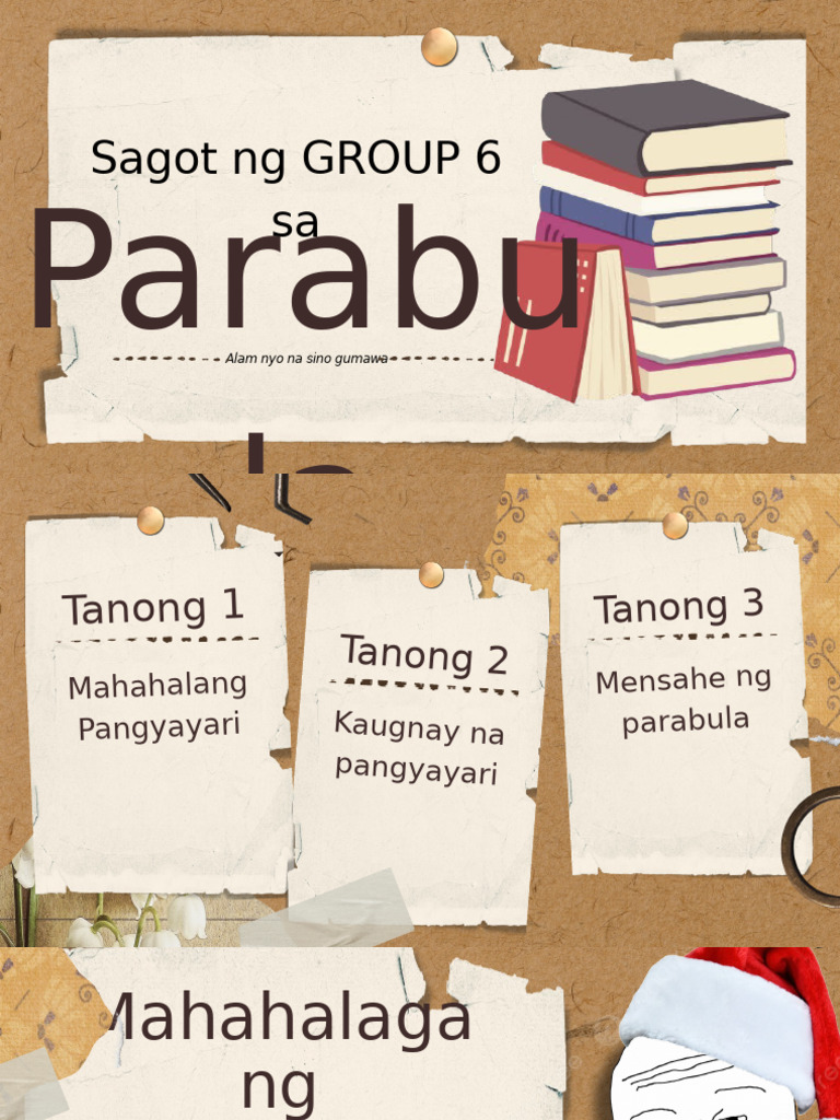 Parabula GR6 | PDF