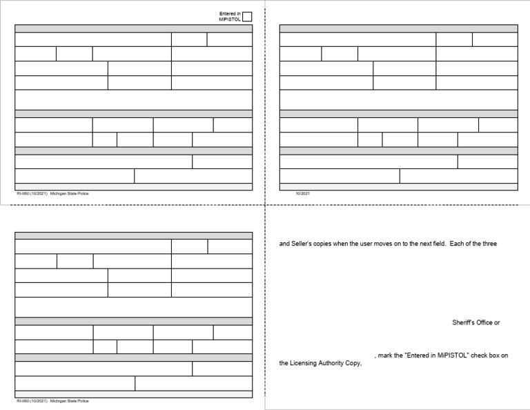 Pistol Sales Record Form (RI-60) | PDF | Justice | Crime & Violence