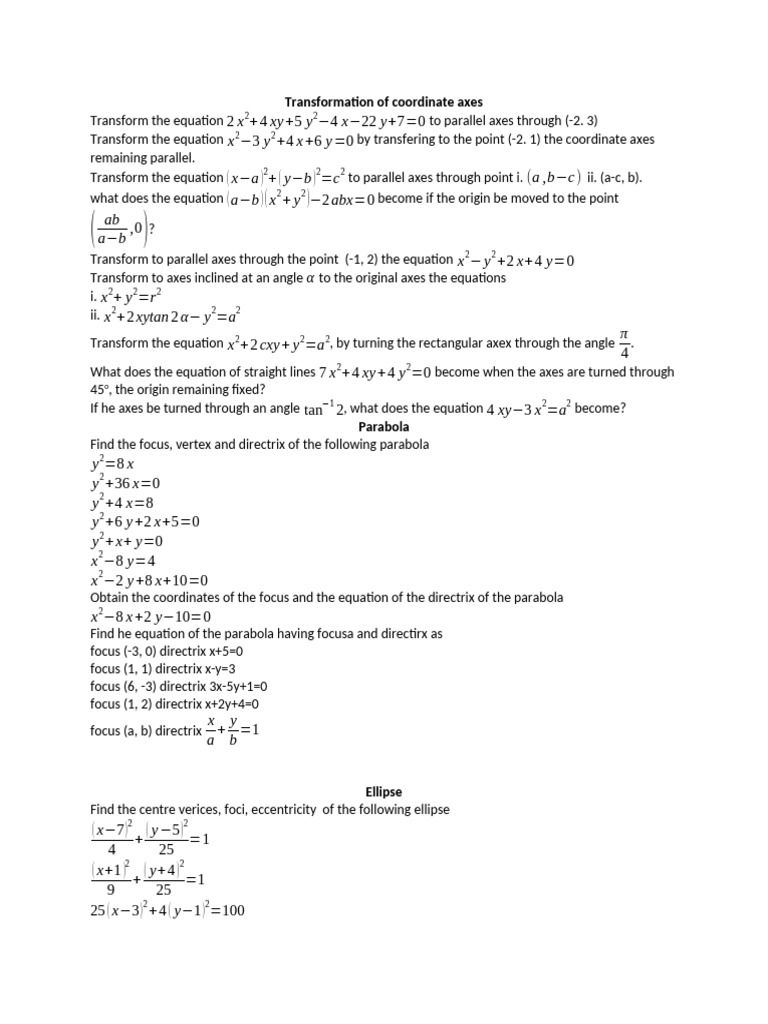Analytical Geometry | PDF | Algebraic Geometry | Geometry