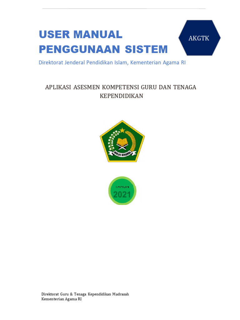 Pelaksanaan AKGTK Desember 2024 | PDF