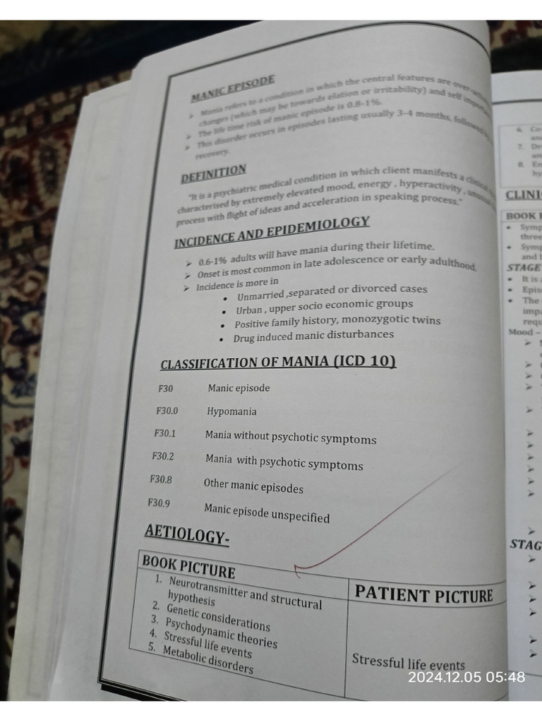 Case Presentation On BPAD (Manic Episode) | PDF