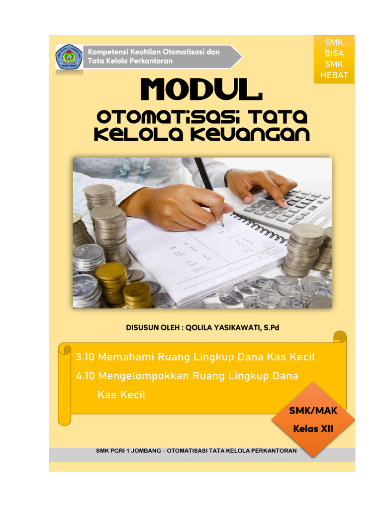 Modul Ruang Lingkup Kas Kecil XII TH 2020 | PDF