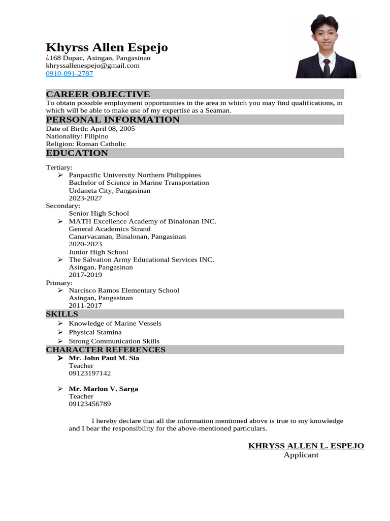 Allen Resume | PDF