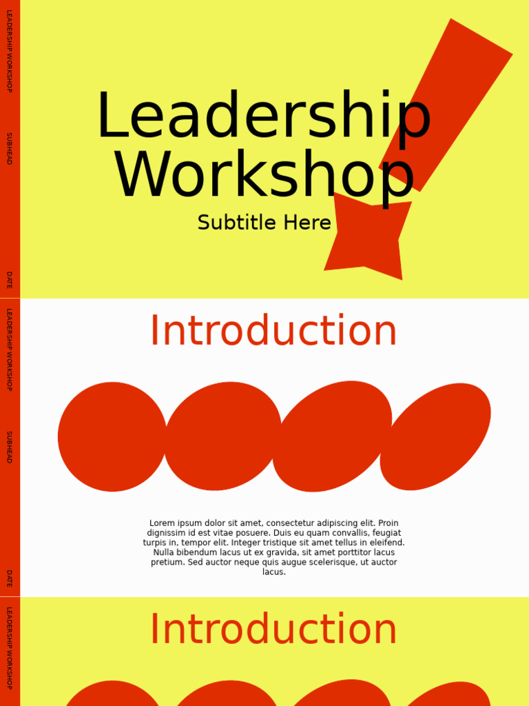 Leadership Workshop Overview and Insights | PDF