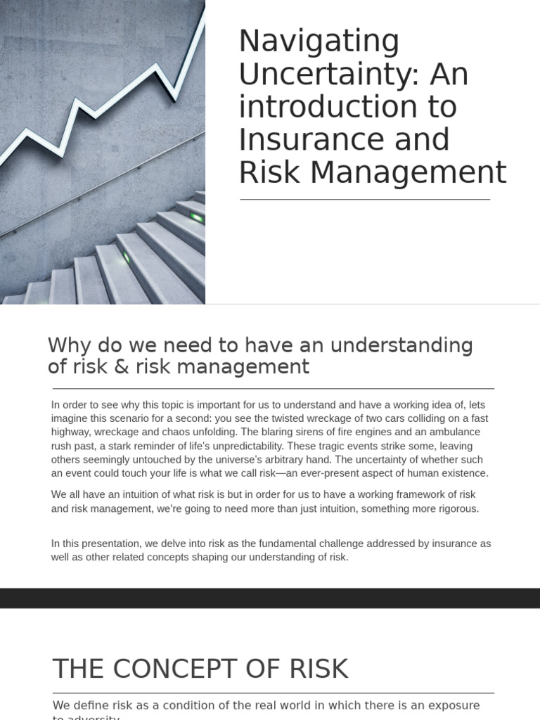 Navigating_Uncertainty a risk management introduction | PDF | Risk | Uncertainty