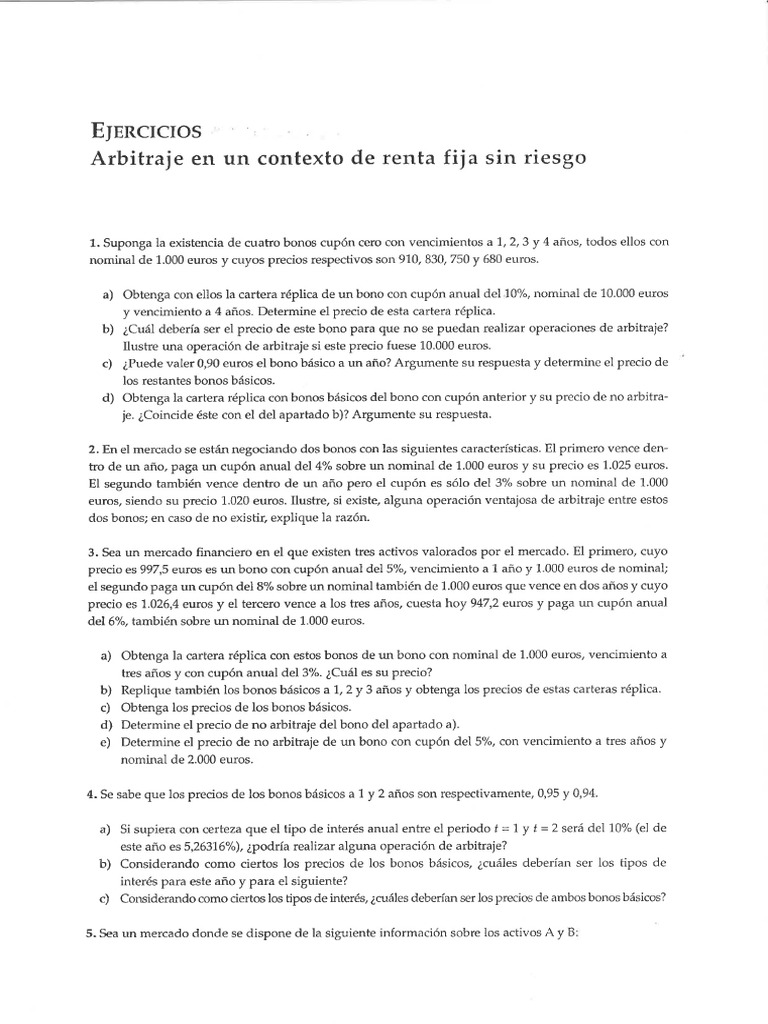 Ejercicios Tema1 | PDF