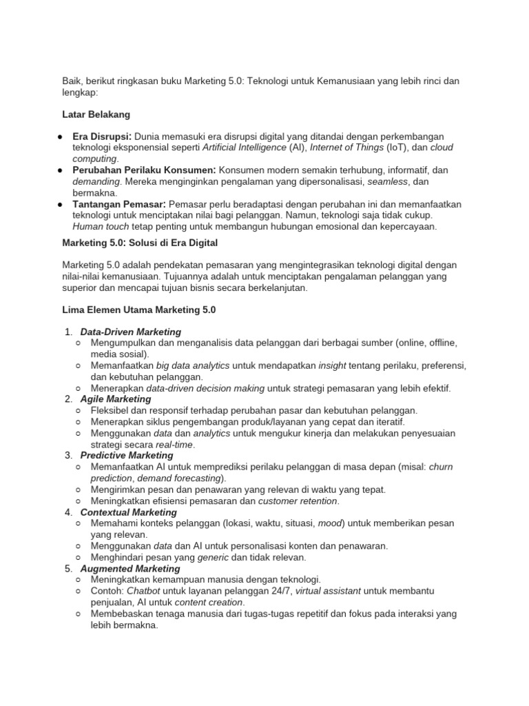 lebih rinci dan lengkap | PDF