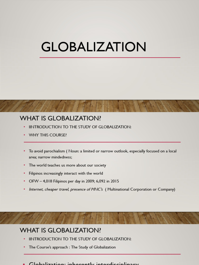 GLOBALIZATION | PDF | Globalization | Democracy