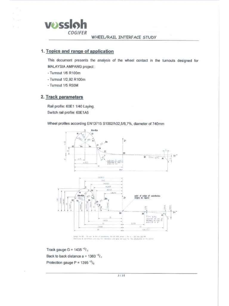 AGL LRV Wheel Profile_Vossloh | PDF