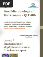 FDA BAM Chapter 12: Staphylococcus aureus | PDF | Foodborne Illness ...