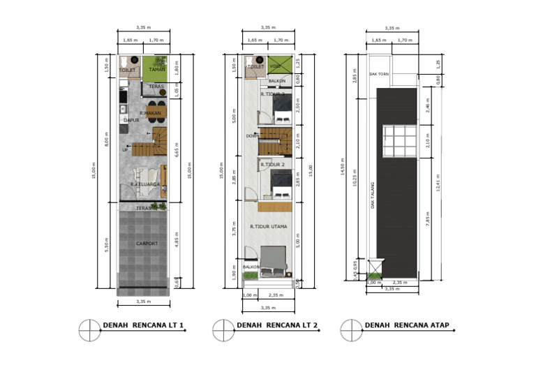 Denah Rencana Rumah Koja | PDF