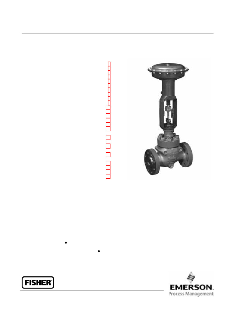 Fisher - D101634-Valvulas | PDF | Valve | Mechanical Engineering