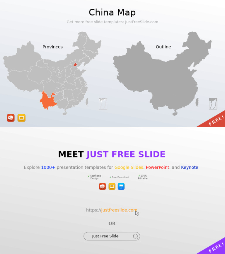 China Map For PowerPoint | PDF