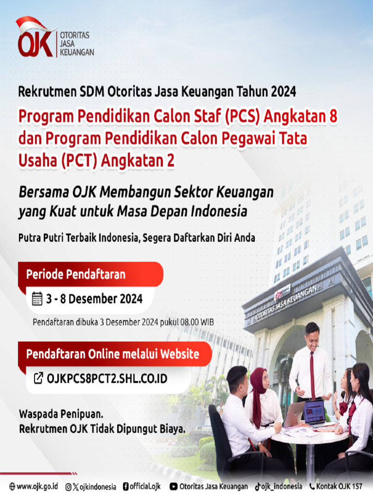 Flyer Rekrutmen PCS PCT 2024 | PDF