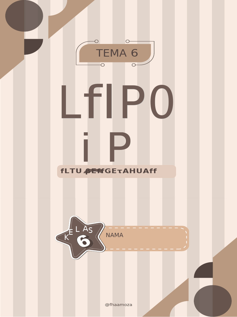 LKPD Ips Tema 6 KLS 6 | PDF