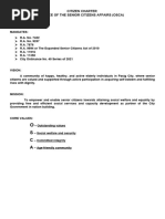 OSCA Form No. 1 SCID Registration | PDF | Authentication | Government