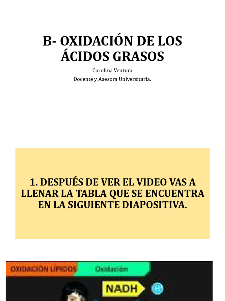 Actividad B Oxidación | PDF