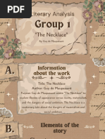 Themes in "The Necklace" Explained | PDF | Pride