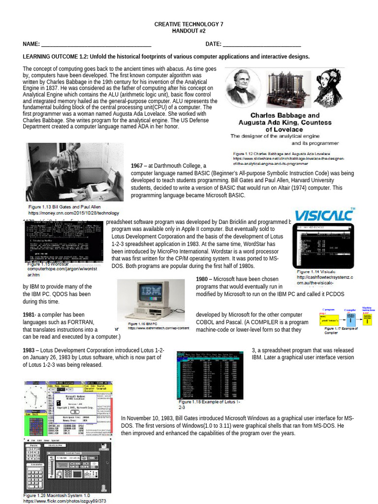 Handout_2 | PDF | Microsoft Office | Microsoft Windows