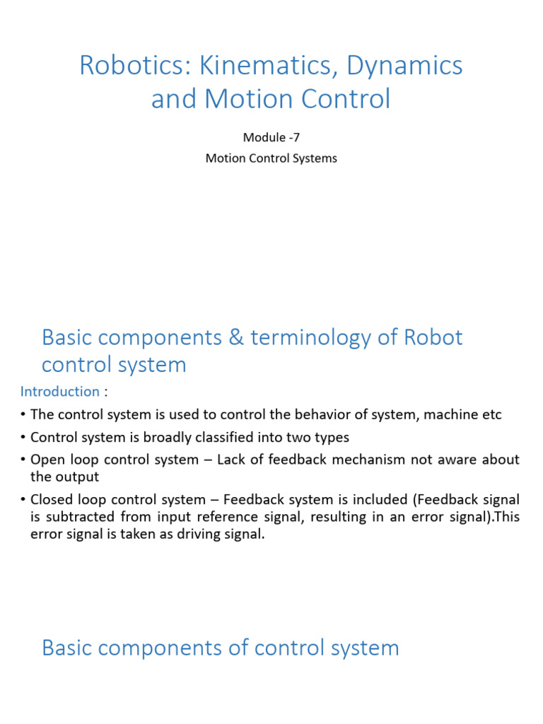 Module 7 | PDF | Control Theory | Laplace Transform