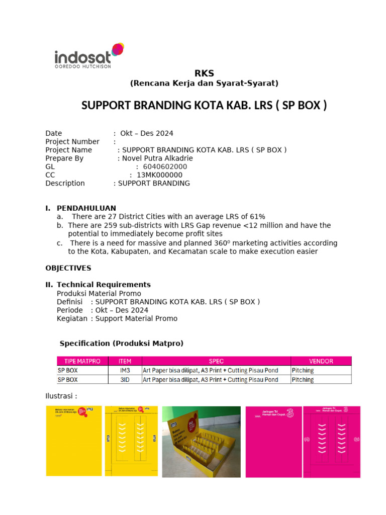 Rks Kokab Support Branding Lrs SP Box. - Pitching. | PDF